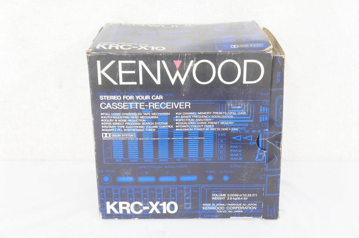 Yahoo!オークション - KENWOOD ケンウッド KRC-X10 カセットレシーバー...