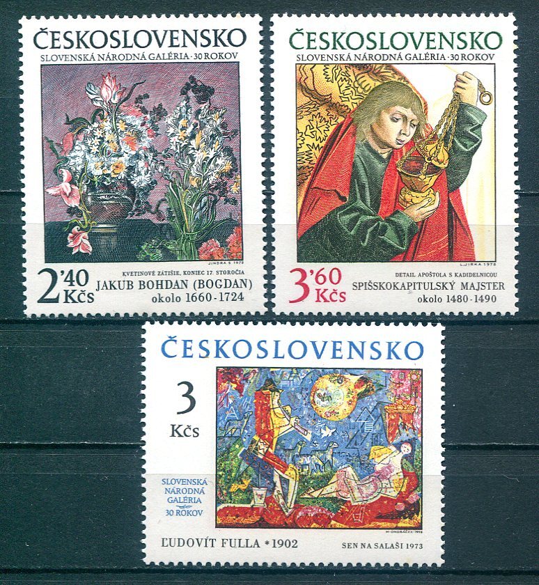 AR2 チェコスロバキア 1978年 スロバキア国立ギャラリー 30 周年 3種完 NH(ヨーロッパ)｜売買されたオークション情報、yahooの商品情報をアーカイブ公開 - オークファン ...