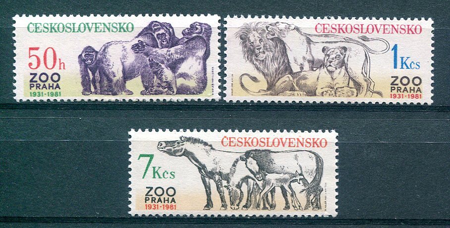 Yahoo!オークション - AR2 チェコスロバキア 1981年 プラハ動物園50年 ...