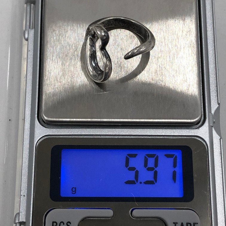 Yahoo!オークション - TIFFANY＆Co. ティファニー オープンハートリン...