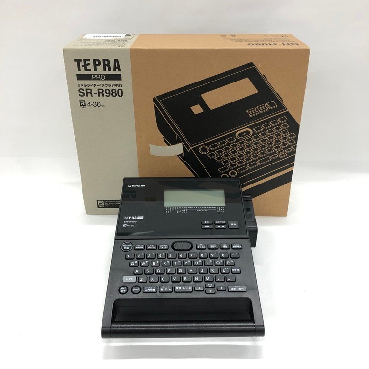 KING JIM キングジム TEPRA PRO ラベルライター SR-R980 箱付き 通電〇 DCAU8033(ラベル用品)｜売買されたオークション情報、yahooの商品情報をアーカイブ ...