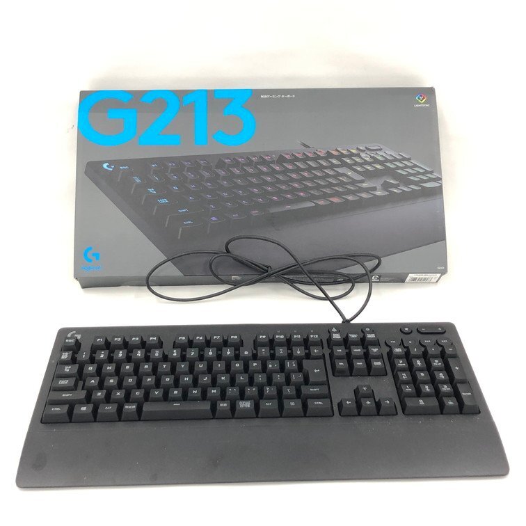 Yahoo!オークション - Logicool G ロジクール G G213 ゲーミングキーボ...