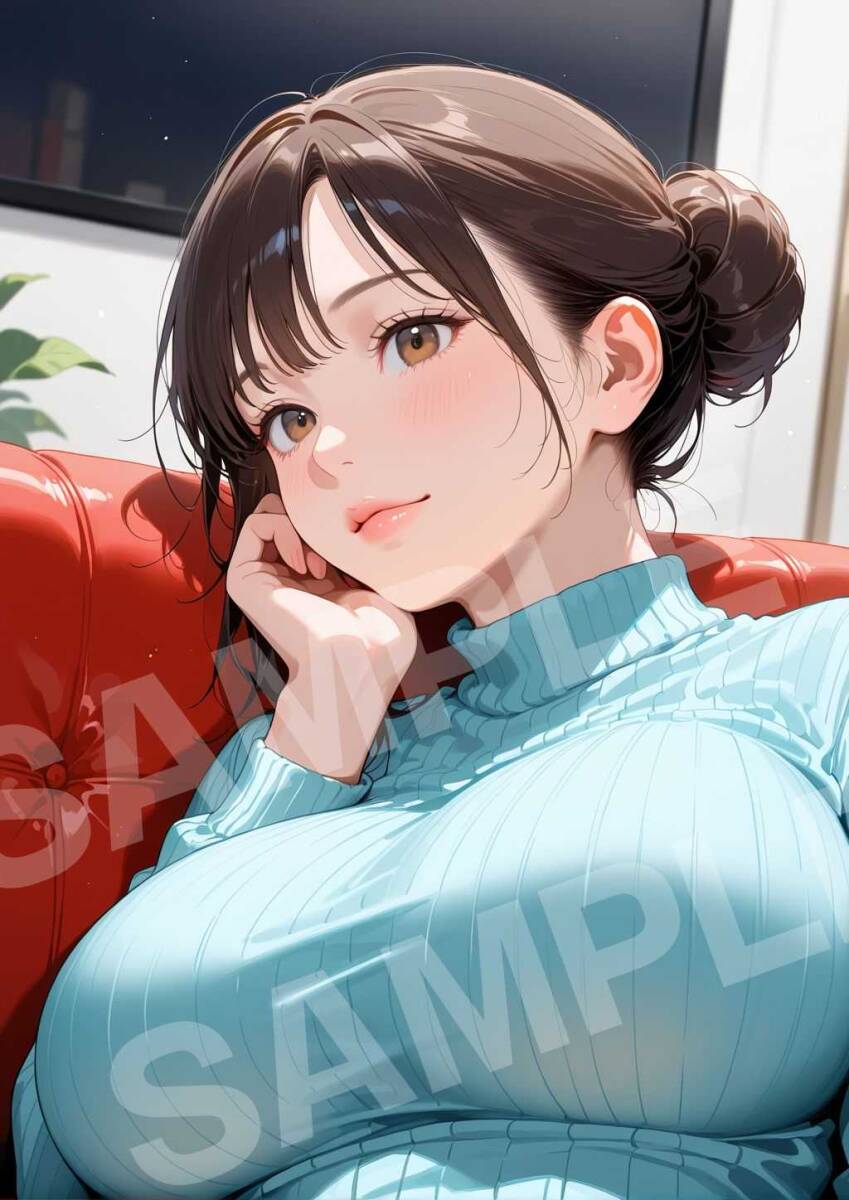 Yahoo!オークション - No.052_オリジナル 美女 美少女 高画質 A4 一点...