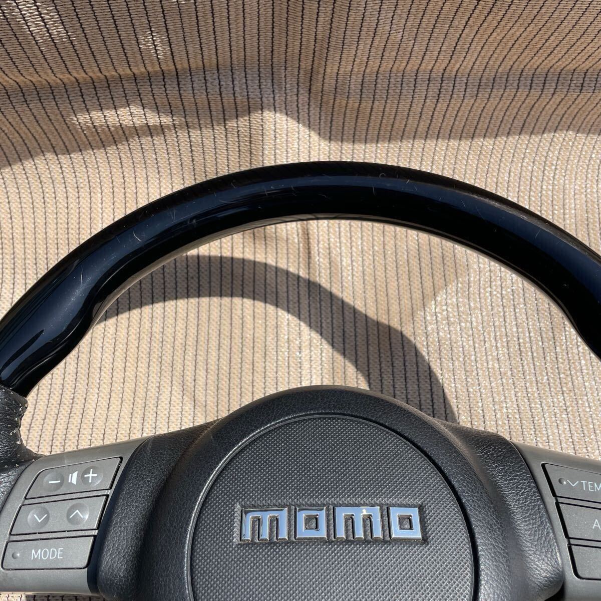 Yahoo!オークション - ステアリング モモ MOMO ダイハツ レザー L175S ...