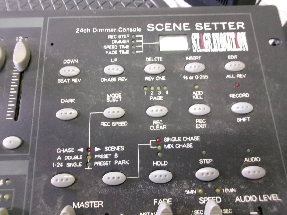 Yahoo!オークション - DMX-14 STAGE EVOLUTION SCENE SETTER 24CH DIM...