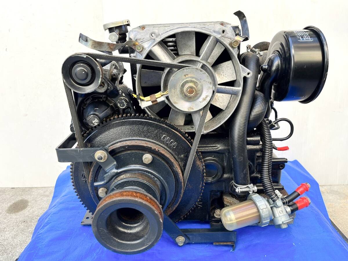 Yahoo!オークション - 【始動OK】C45 イセキ 小型 2気筒 ディーゼルエ...