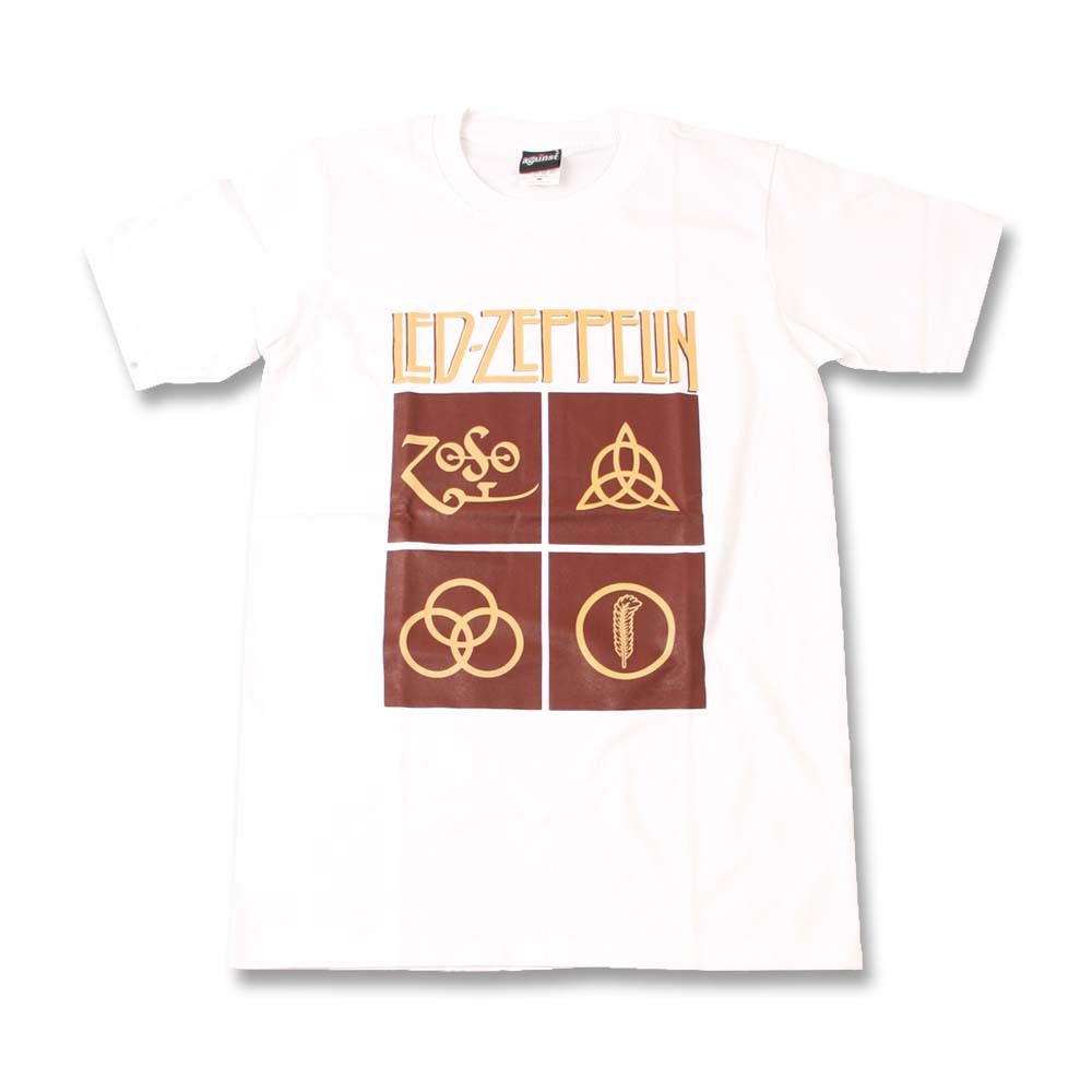 Yahoo!オークション - ag3 新品 白 Lサイズ レッドツェッペリン LED ZE...