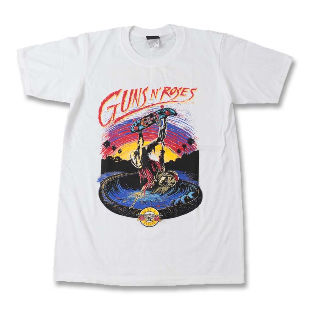 Yahoo!オークション - ag3 新品 白 Lサイズ ガンズアンドローゼズ(ガン...