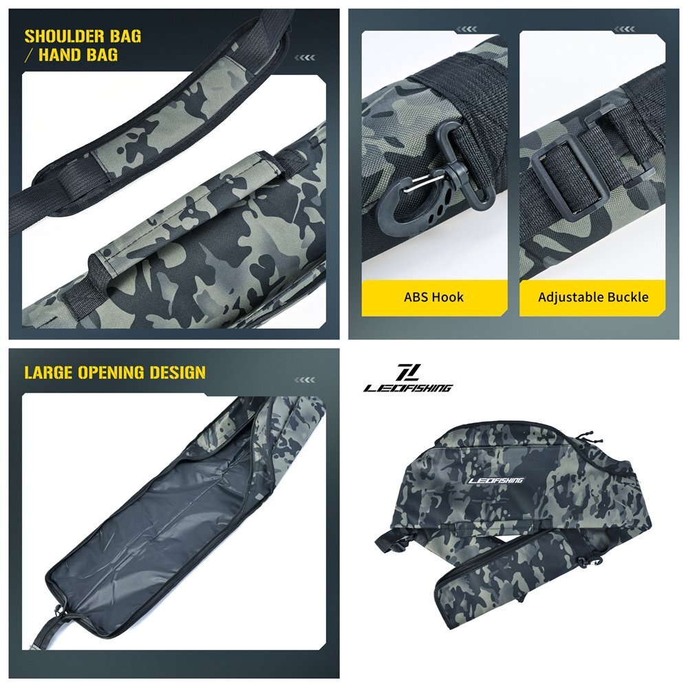 Yahoo!オークション - BK021 釣り用バッグ フィッシングバッグ ポータ...