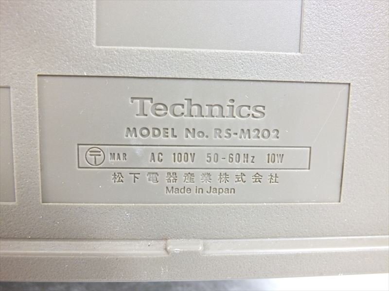 Yahoo!オークション - Technics テクニクス RS-M202 カセットデッキ ...