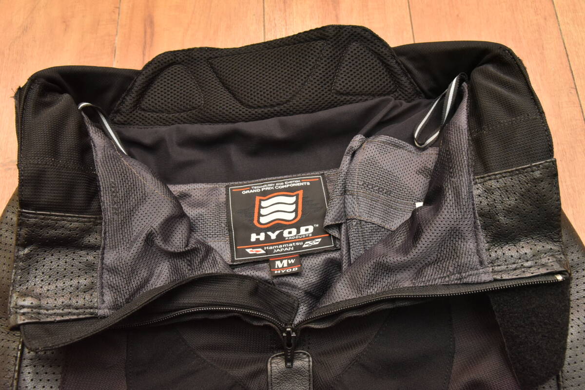 Yahoo!オークション - HYOD ヒョウドウ パンチングレザー×メッシュパ...