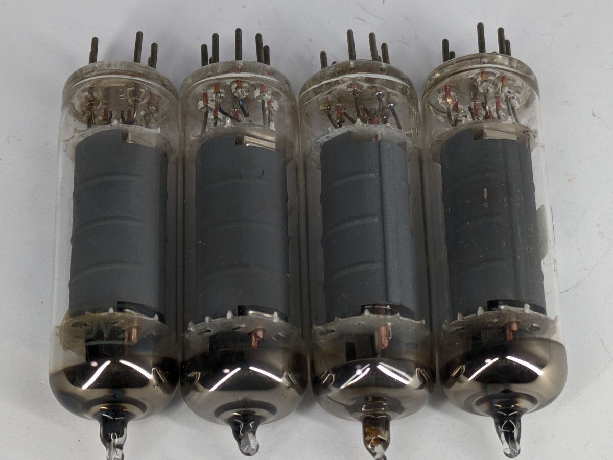 Yahoo!オークション - 東芝 6AQ5 4本 TV-7D/Uにて試験済み TOSHIBA 真...