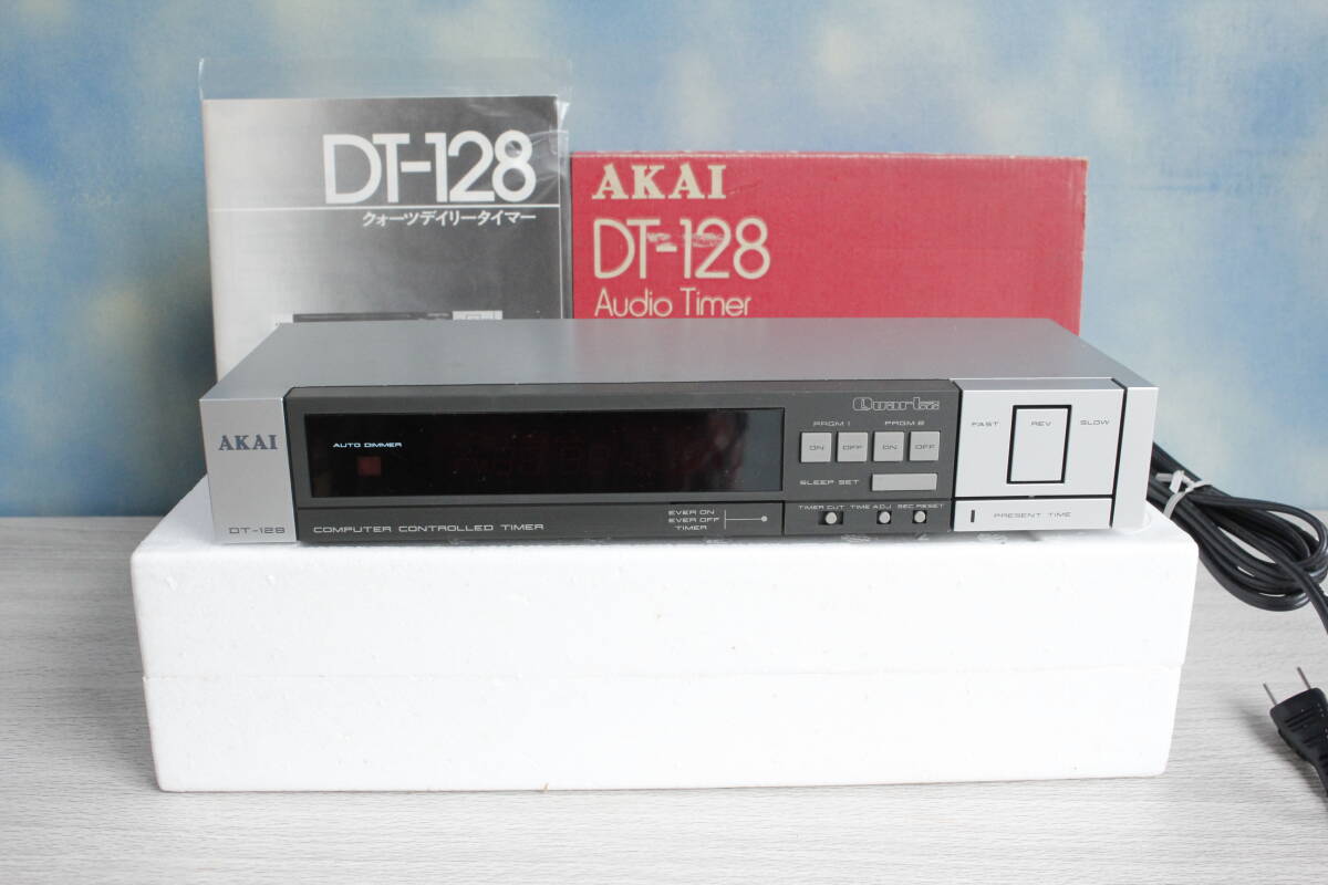 Yahoo!オークション - 美品 AKAI DT-128 オーディオタイマー クヲーツ...
