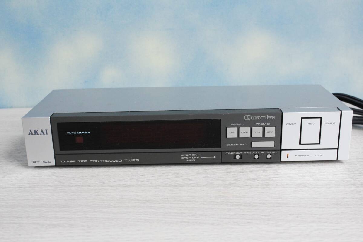 Yahoo!オークション - 美品 AKAI DT-128 オーディオタイマー クヲーツ...