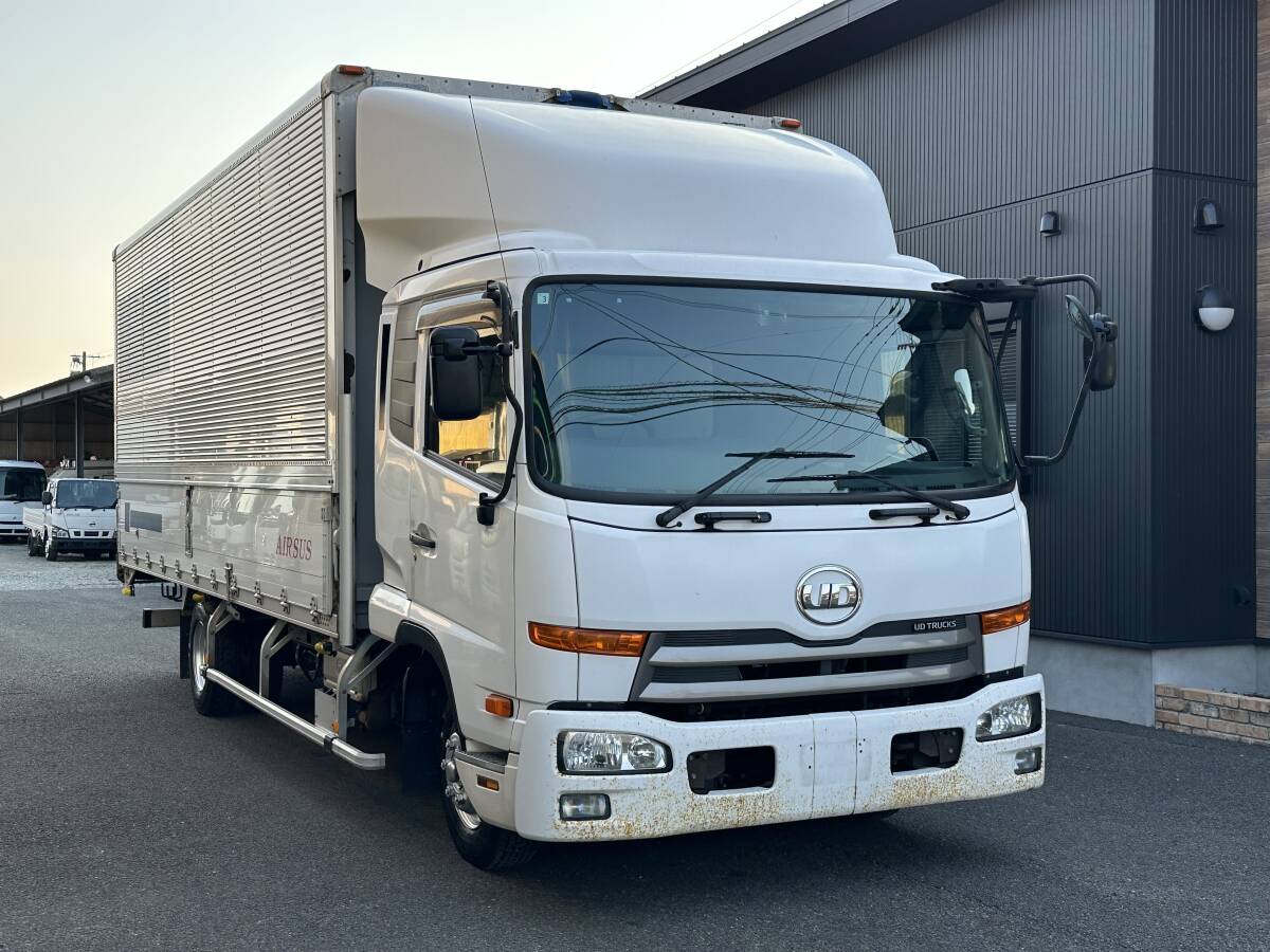 動画有 H26年 UD コンドル アルミウイング フルハーフ 積載3000kg 4.6L ディーゼル 6速MT エンジン好調 佐賀福岡(4tトラック、中型トラック)｜売買されたオークション情報 ...