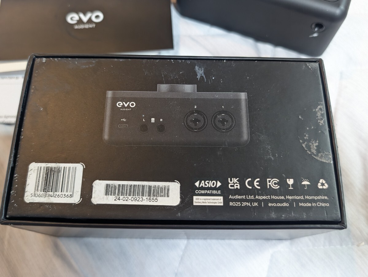 Yahoo!オークション - 稼働品 Audient evo 4 オーディオインターフェ...