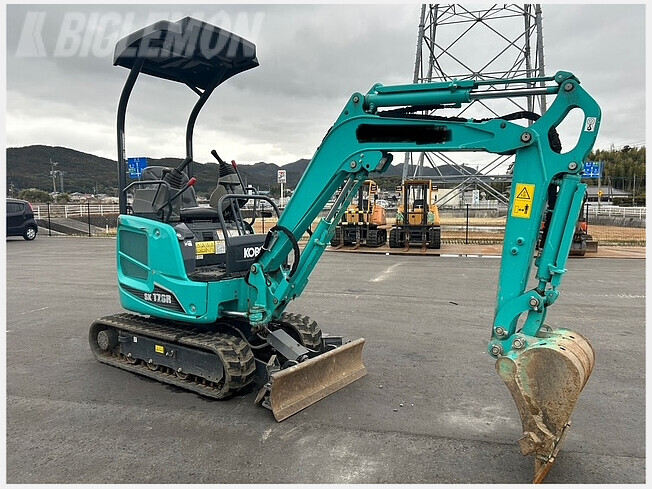 Yahoo!オークション - ミニ油圧ショベル(ミニユンボ) コベルコ建機 SK1...