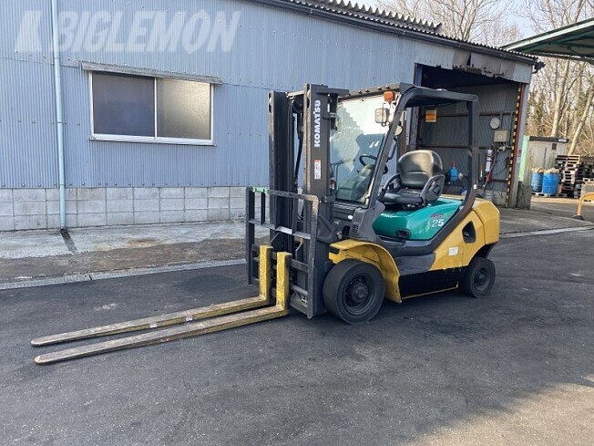 Yahoo!オークション - フォークリフト コマツ FG25T-16 2006年 1 674h ...