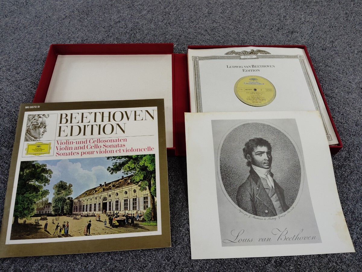 Yahoo!オークション - (8x12 Vinyl LP Box Set)BEETHOVEN EDITION VIOL...