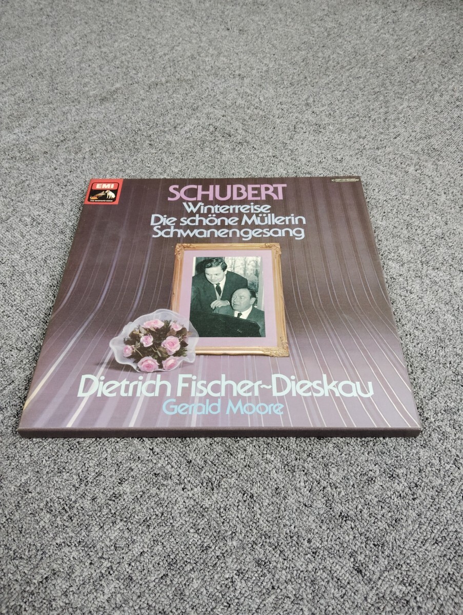 Yahoo!オークション - LP/Franz Schubert/Dietrich Fischer-Dieskau Ge...