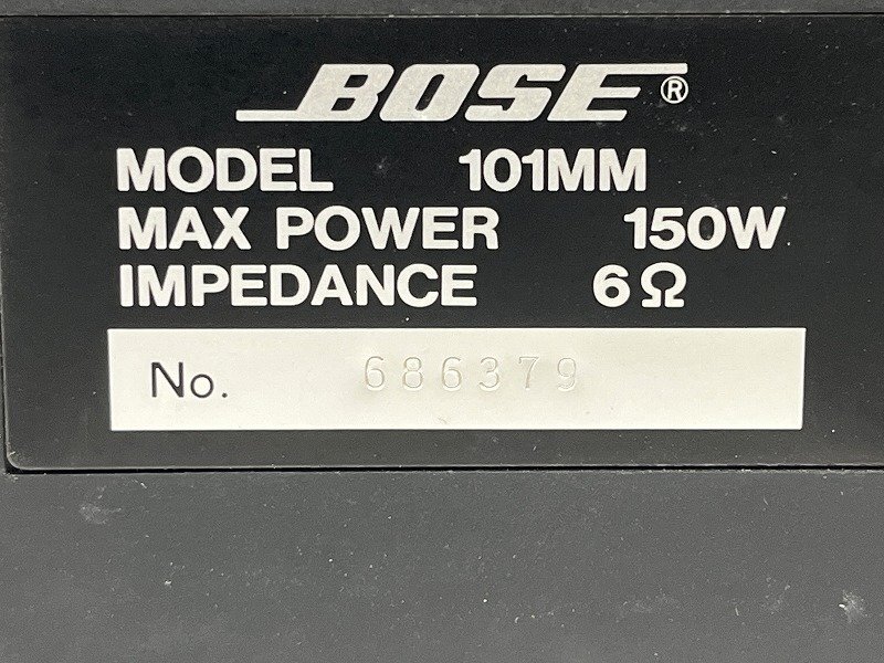 Yahoo!オークション - BOSE 101MM 2台 現状渡し [35342]