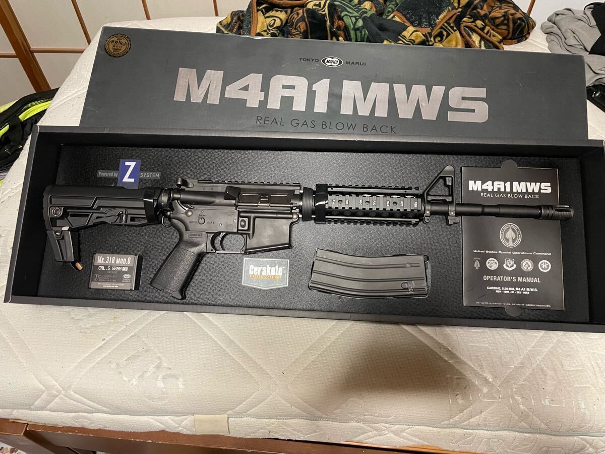 Yahoo!オークション - 東京マルイ MWS M4A1 URG-I Mk18 M4