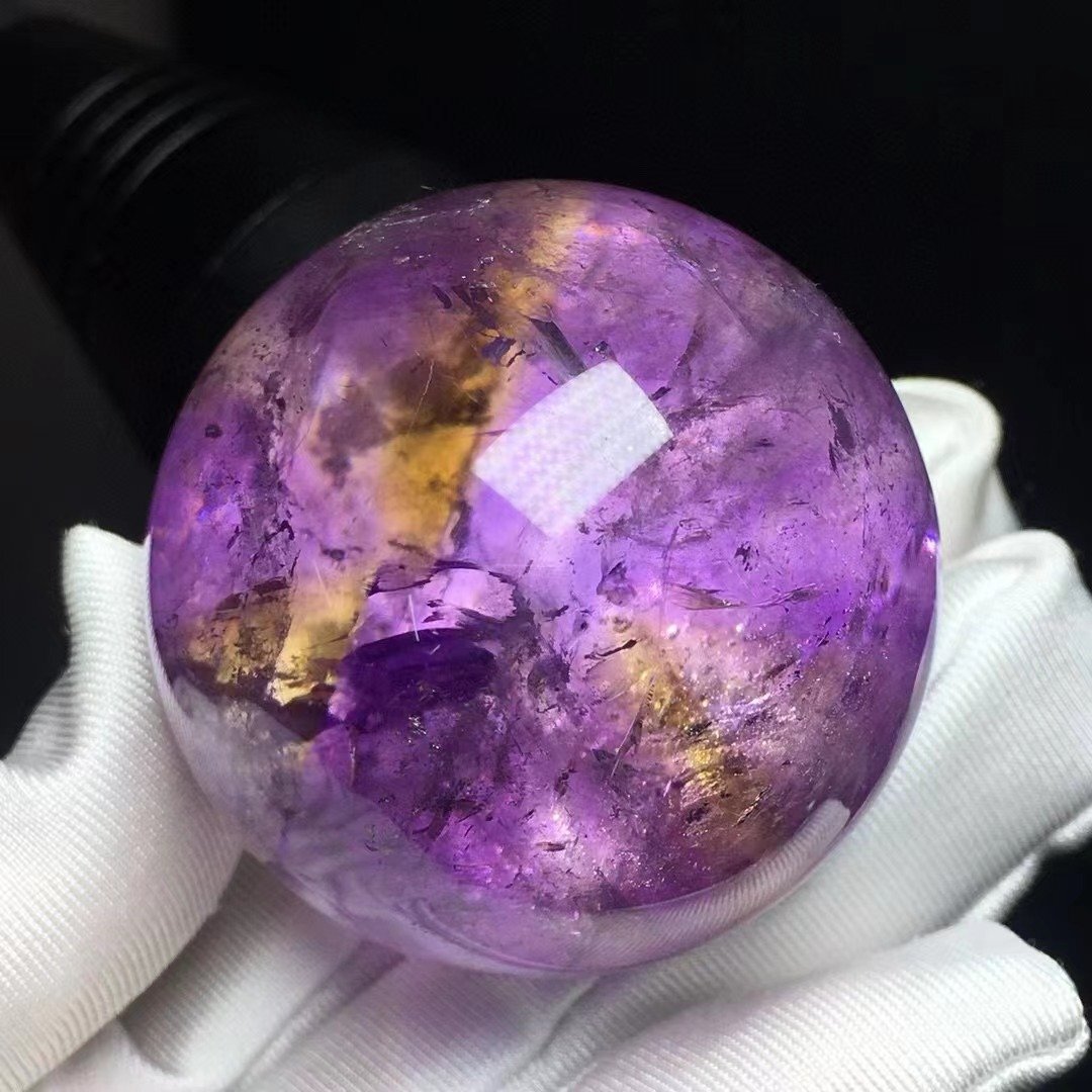 Yahoo!オークション - 「在庫処分」AAAAAA級家庭円満天然アメジスト丸...