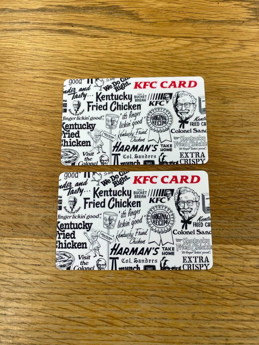 Yahoo!オークション - KFC CARD 有効期限2027/02/05 2枚