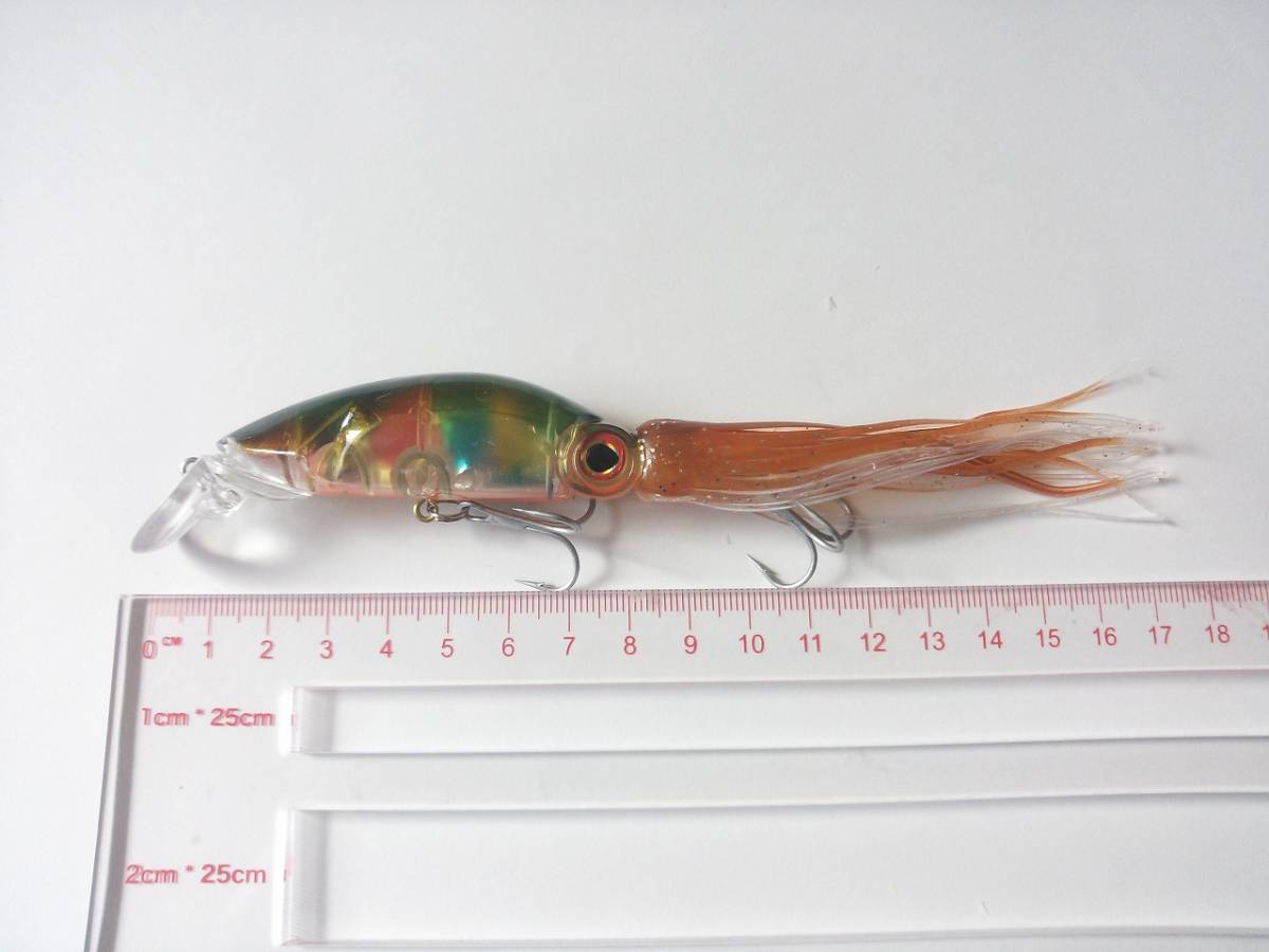 Yahoo!オークション - イカ フローティング ミノー 17g 5色 セット 変...