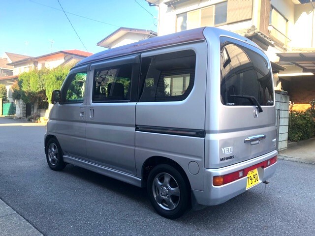 Yahoo!オークション - 車中泊仕様 バモスホビオL 4WD 5速MT 車検R8年2...