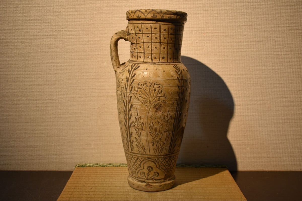 Yahoo!オークション - 【GE】Y329【コレクター所蔵品】時代 ペルシャ鳥...