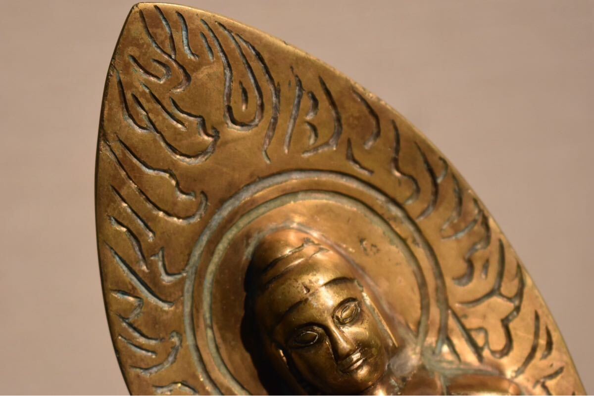 Yahoo!オークション - 【GE】Y339【コレクター所蔵品】時代 鍍金高麗仏...