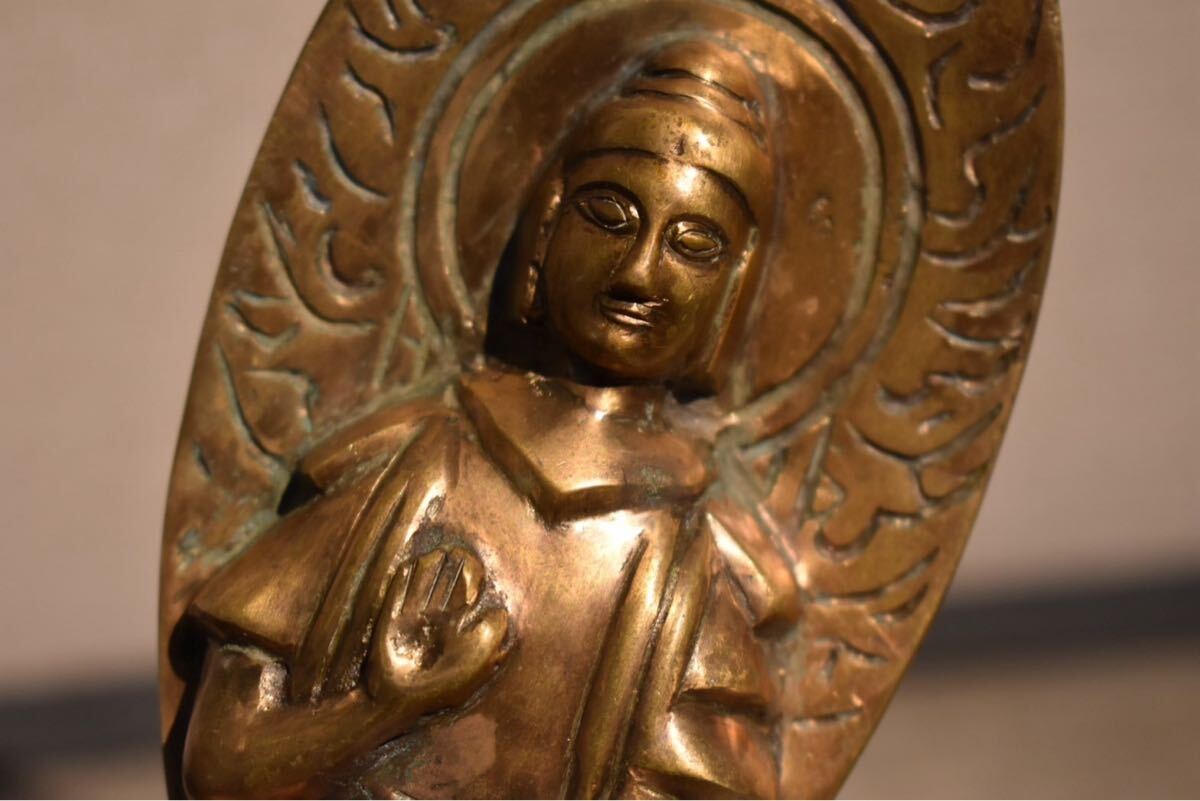 Yahoo!オークション - 【GE】Y339【コレクター所蔵品】時代 鍍金高麗仏...