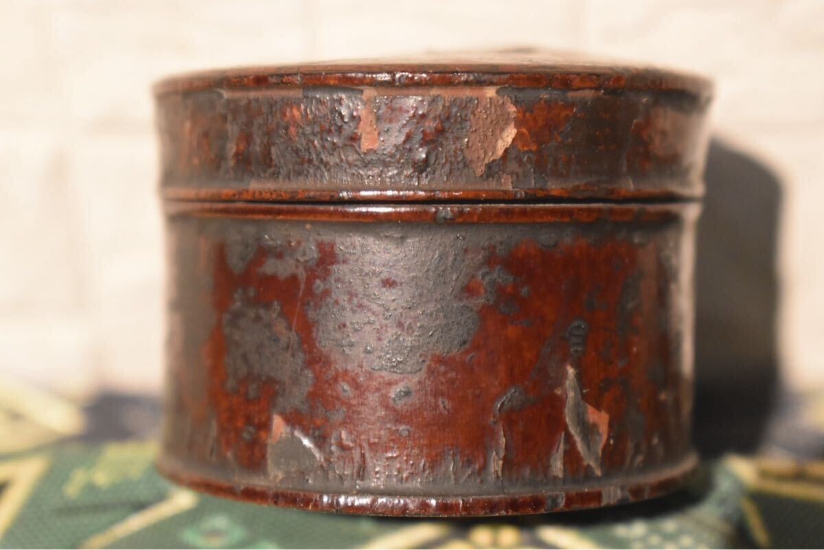 Yahoo!オークション - 【GE】M242【コレクター所蔵品】時代 漆香合/中...