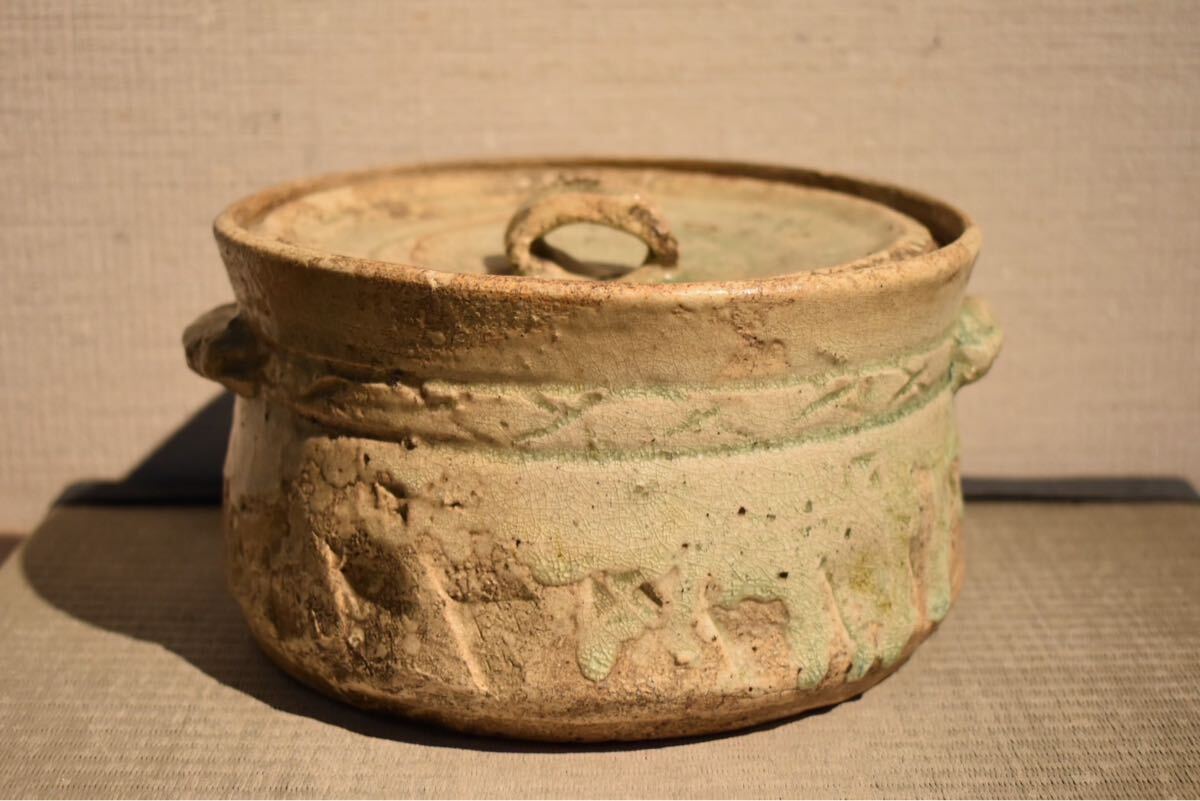 Yahoo!オークション - 【GE】Z457【コレクター所蔵品】時代 古伊賀水指...