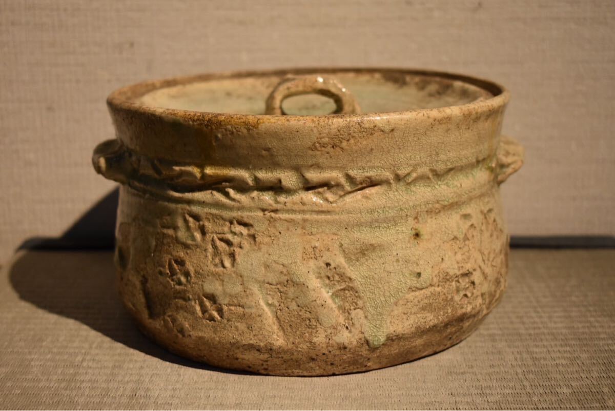 Yahoo!オークション - 【GE】Z457【コレクター所蔵品】時代 古伊賀水指...