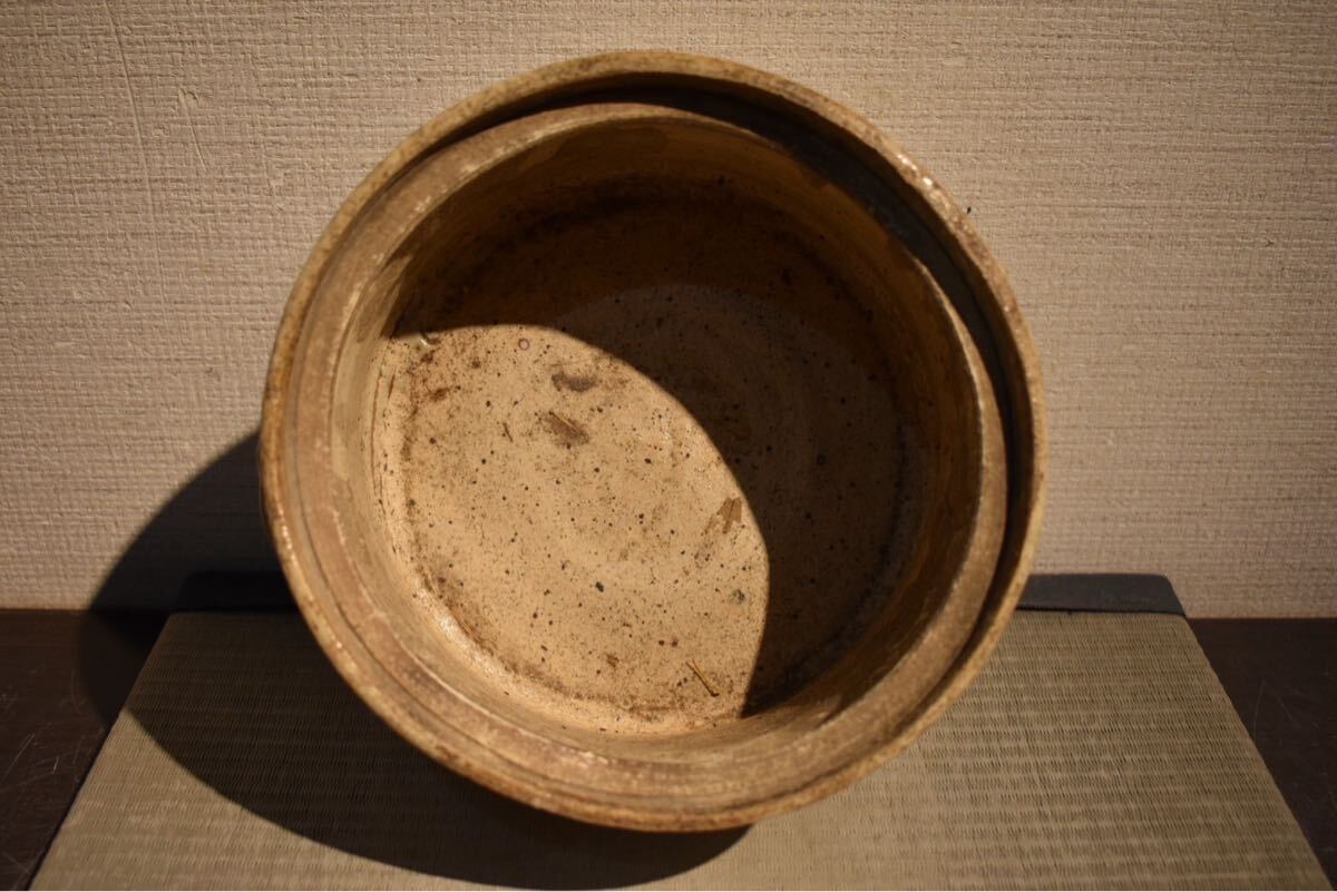 Yahoo!オークション - 【GE】Z457【コレクター所蔵品】時代 古伊賀水指...