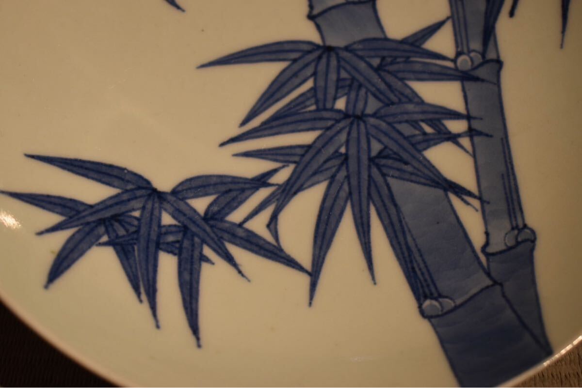 Yahoo!オークション - 【GE】E358【コレクター所蔵品】時代 鍋島竹文皿...