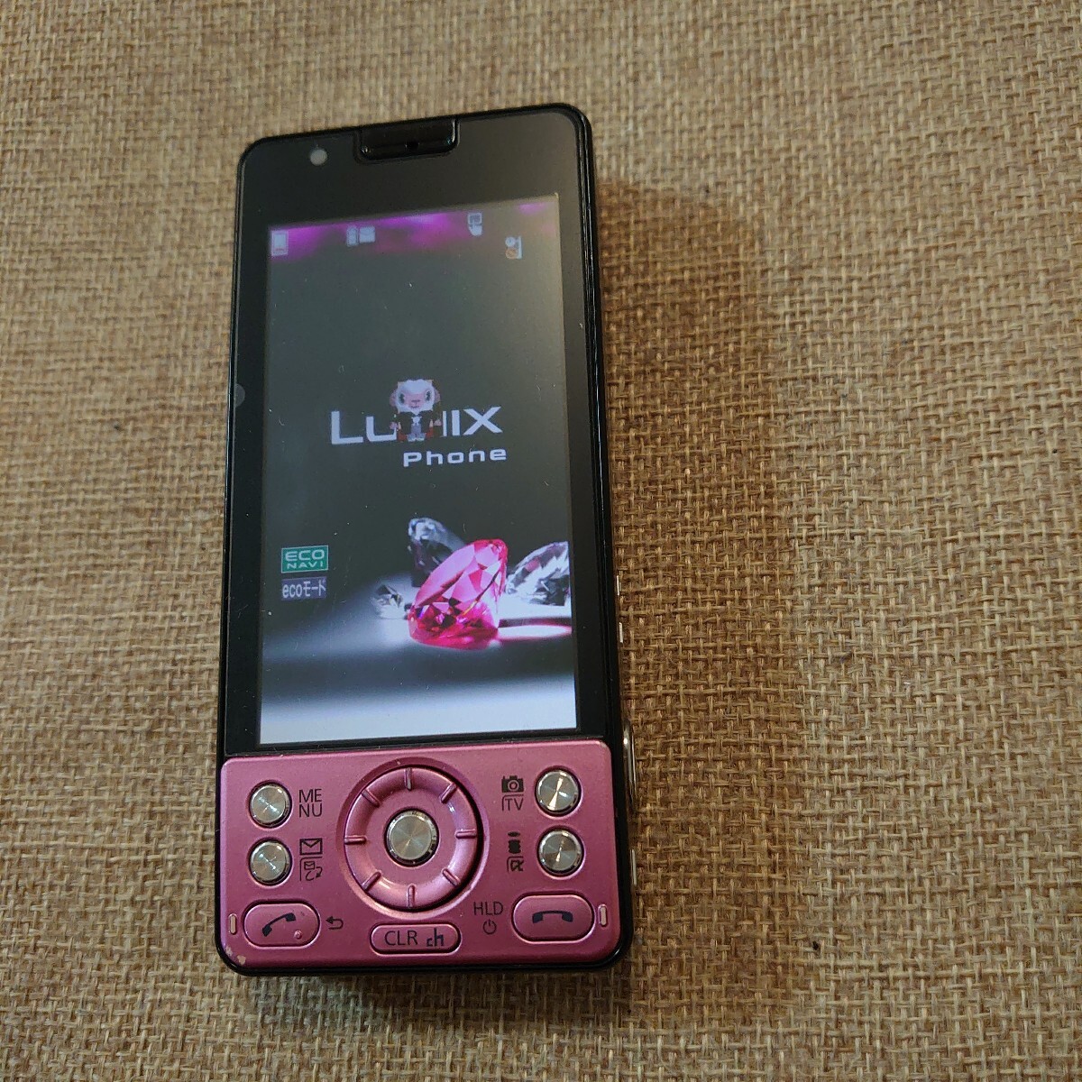 Yahoo!オークション - 美品 P-03C docomo ピンク