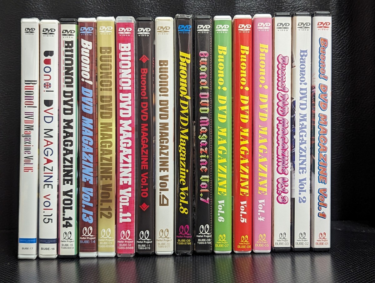 Yahoo!オークション - Buono DVD MAGAZINE 全16本セット 嗣永桃子 夏焼...