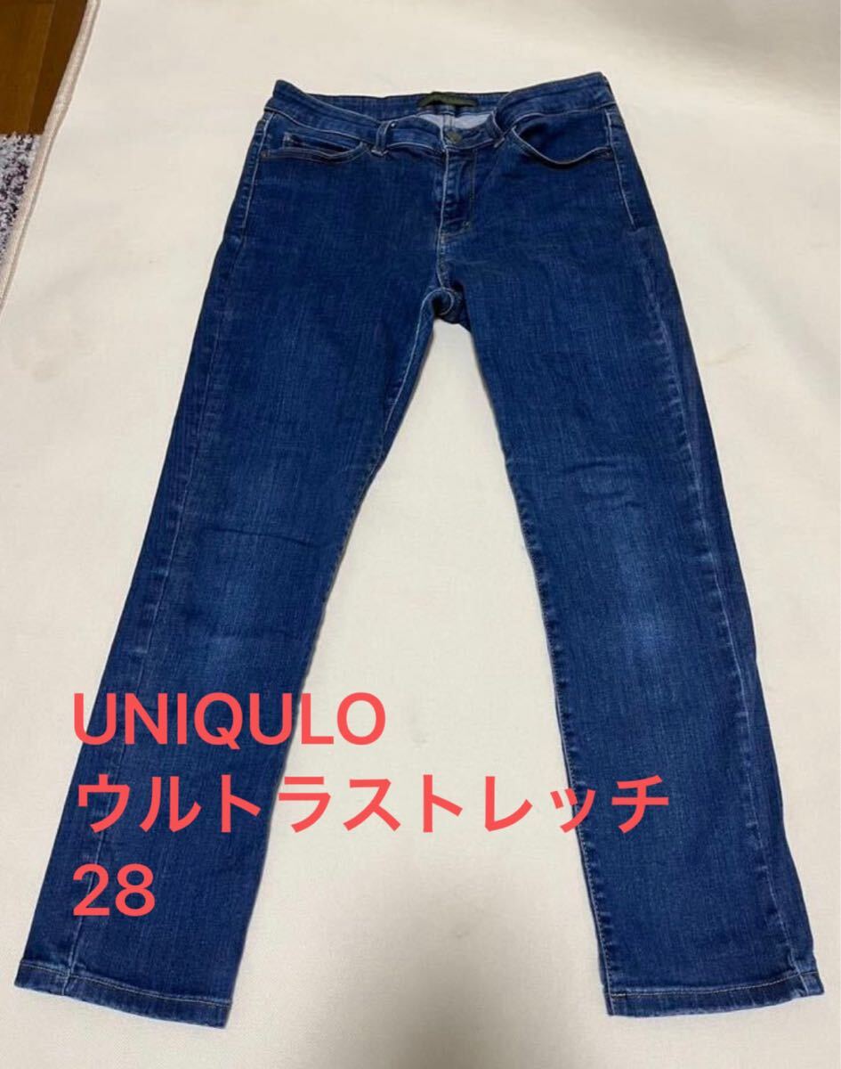 Yahoo!オークション - ユニクロ UNIQULO ウルトラストレッチジーンズデ...