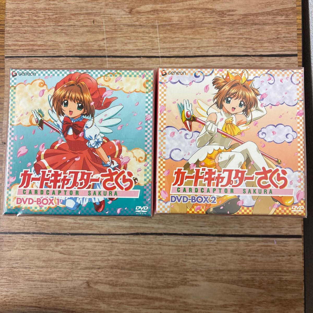Yahoo!オークション - カードキャプターさくら DVD-BOX 1 2