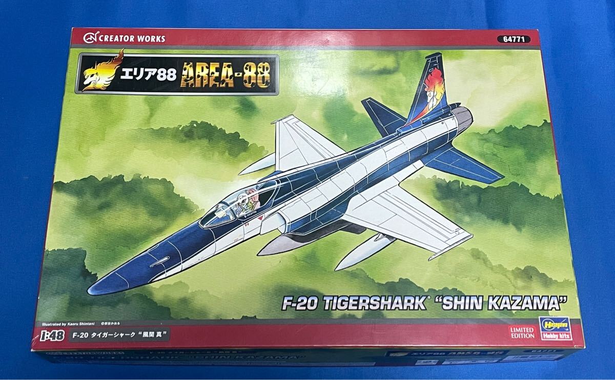 Yahoo!オークション - 「エリア88」F-20 タイガーシャーク “風間 真”...