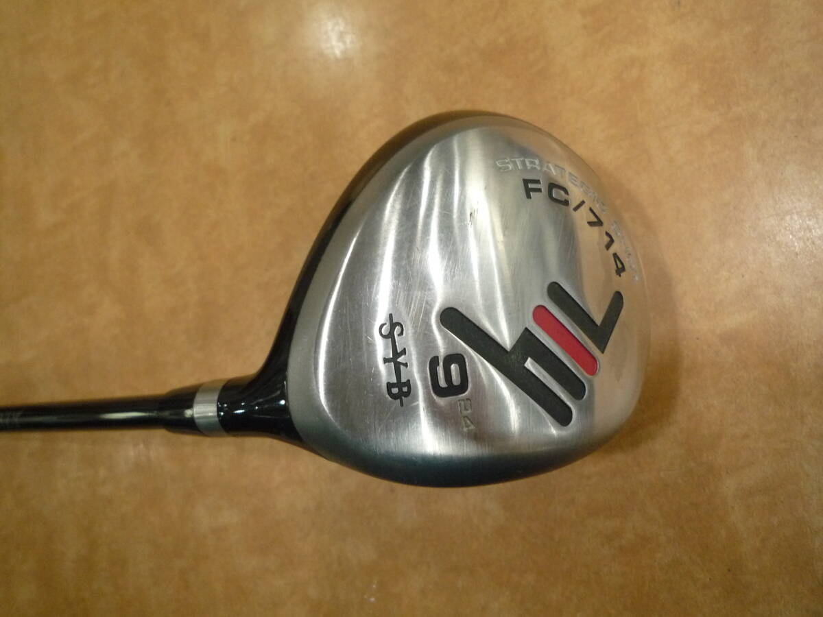 Yahoo!オークション - SYB・FC/714・9番ウッド24度CRAZY/Blak”FW80”...