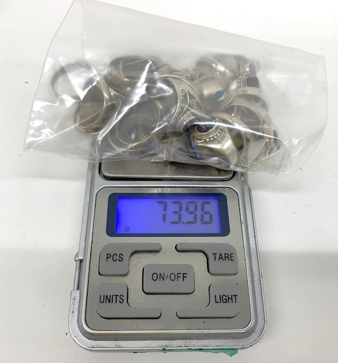 Yahoo!オークション - 秦野店【現状品】3-29 シルバーリング まとめ 24...