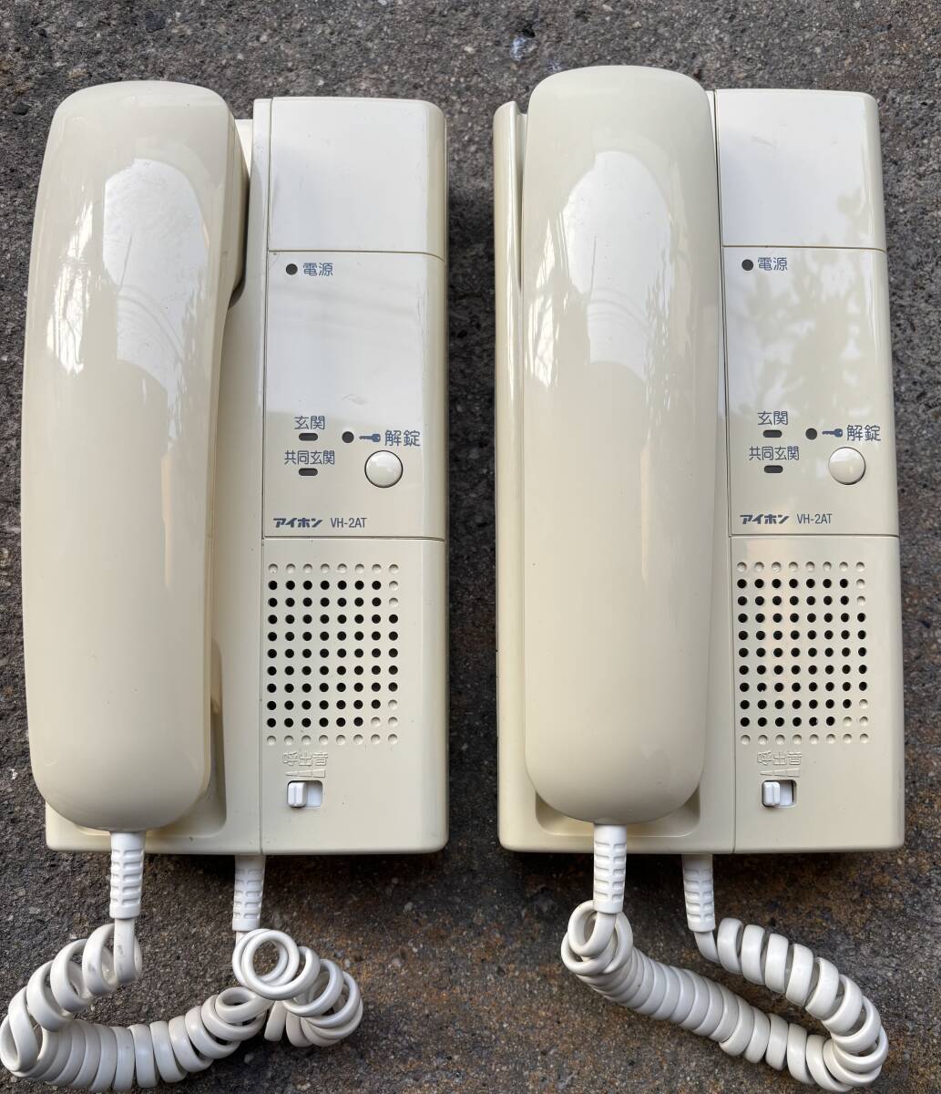 Yahoo!オークション - アイホン 集合住宅用インターホン VH-2AT-5 2台