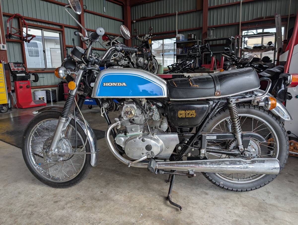 Yahoo!オークション - ホンダCB125K レストア