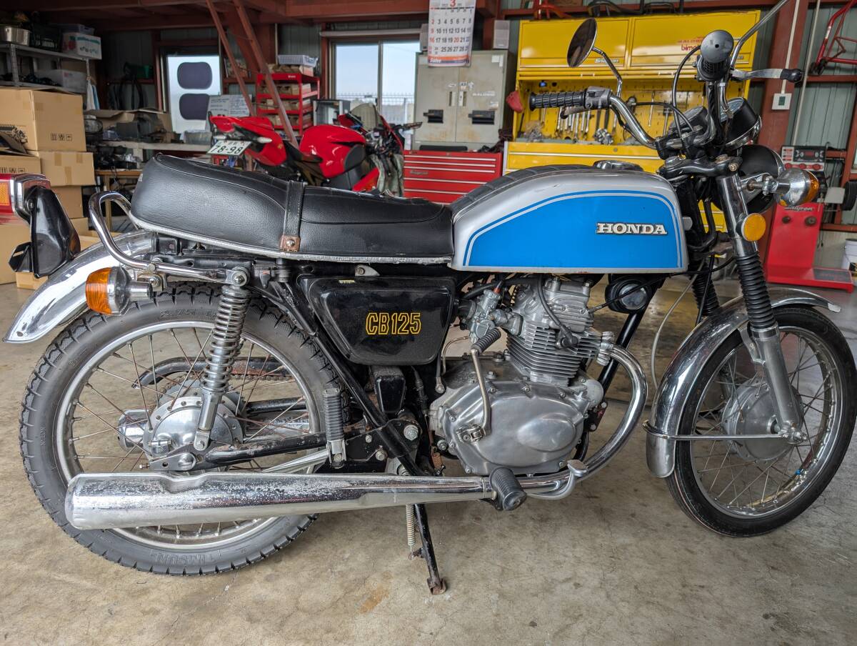 Yahoo!オークション - ホンダCB125K レストア