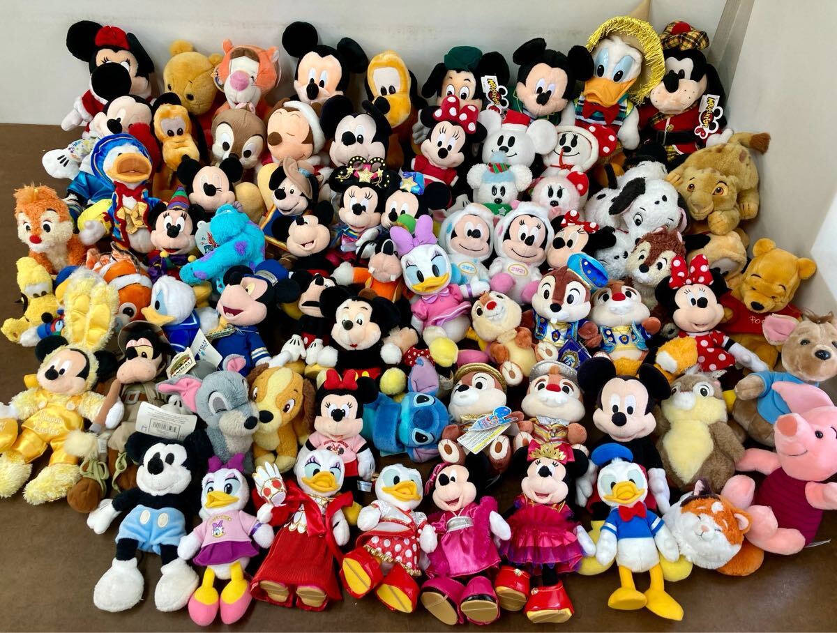 RR992 ディズニー ぬいぐるみ 大量セット まとめ売り WDW TDR TDS TDL 限定 ポージープラッシー ミッキー ミニー デイジー Disney(その他)｜売買されたオークション ...