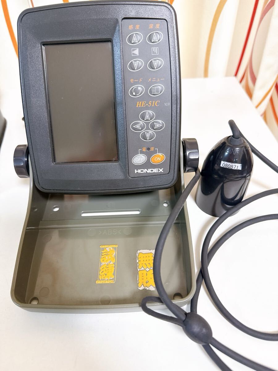 ホンデックス HONDEX PS-51C カラー液晶 振動子 TD06 わかさぎ釣り 魚群探知機 ケース付き｜Yahoo!フリマ（旧PayPayフリマ）